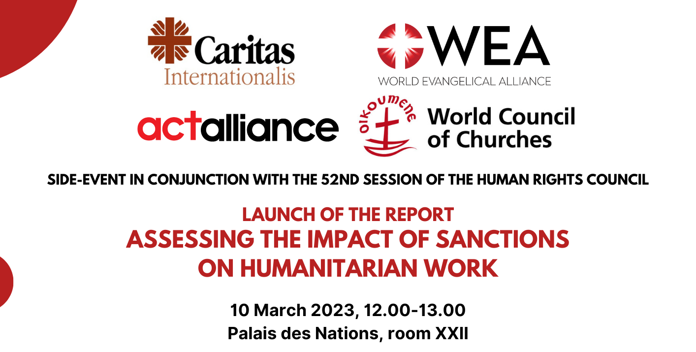 Assessing the Impact of Sanctions on Humanitarian Work - Side Event ...