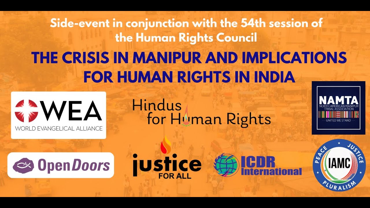 Event: The Crisis in Manipur and Implications for Human Rights in India ...